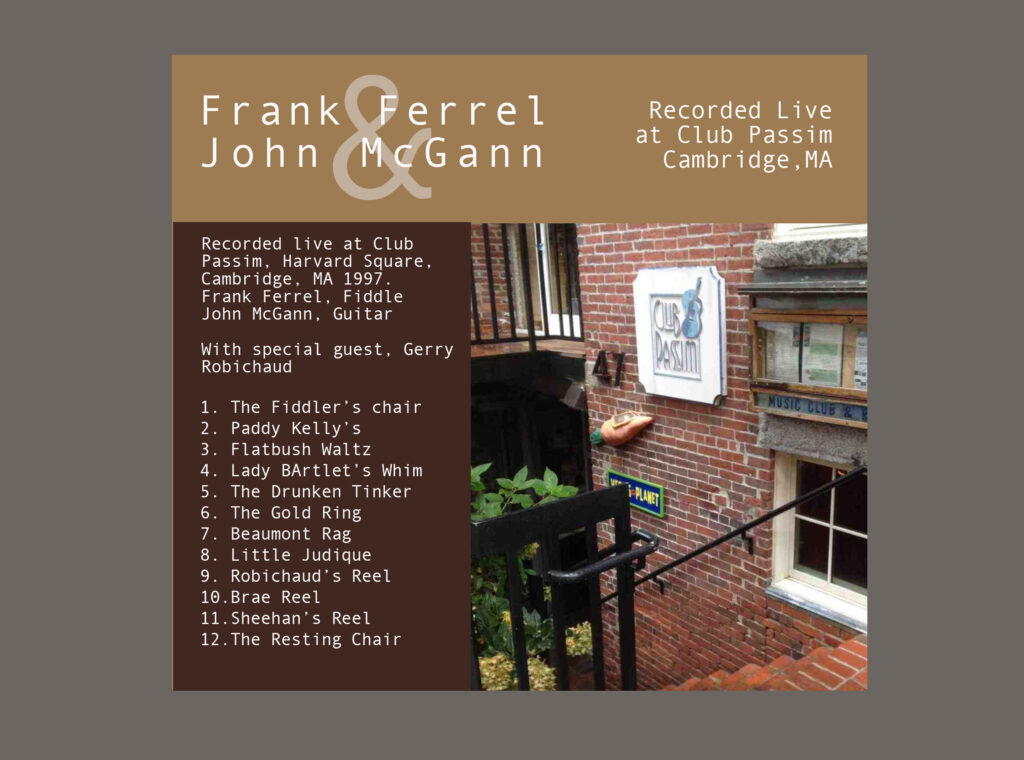 Ferrel & McGann Live - Frank Ferrel Fiddle Music